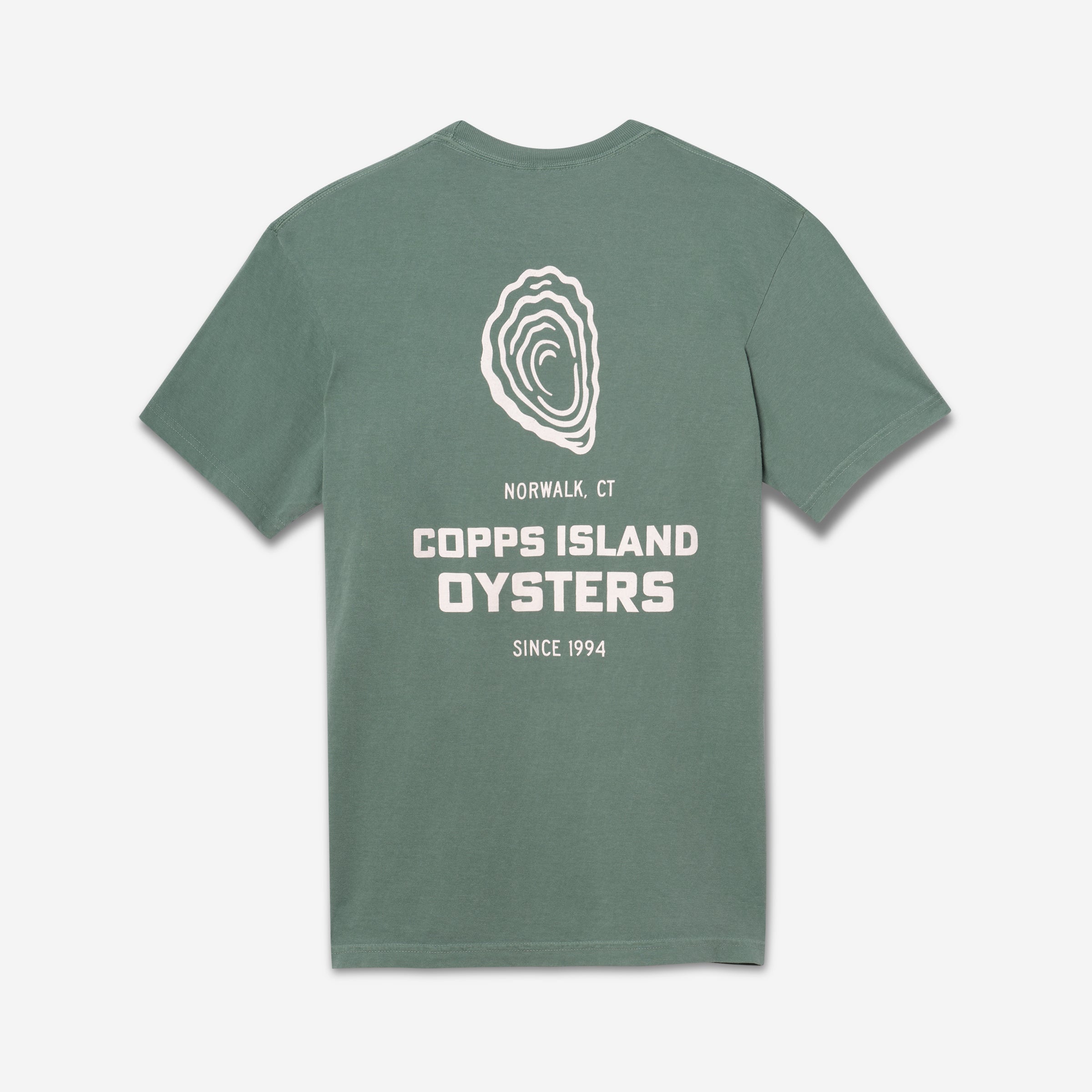 Copps Island Oyster T-Shirt – The Oysterman's Daughter